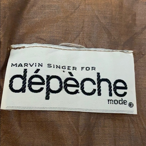depeche mode | Jackets & Coats | Marvin Singer For Depeche Mode Trench ...